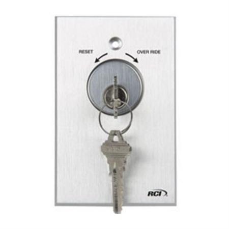 Rci Rutherford Controls 960ro Momo Tamper Resistant Key Switch Wreset