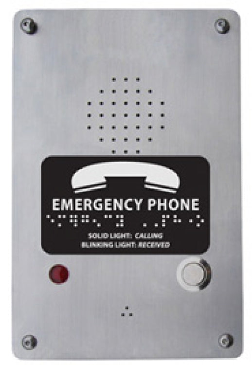 Alpha Communications ECBELEVS Emgcy. Elevator Call Box Flush Powered By ...