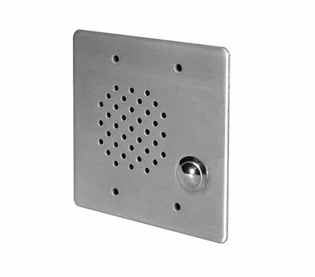 Quam CIS4/8 2-Gang Call-In Station, Stainless, 8 Ohm